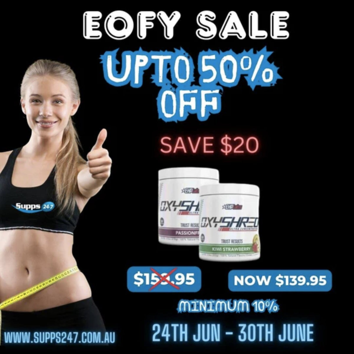OxyShred by EHP Labs: Special EOFY Sale at Supps247 – supps247