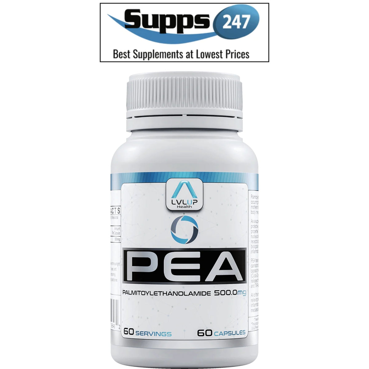 Discover the Power of PEA by LVLUP Health at Supps247 | supps247