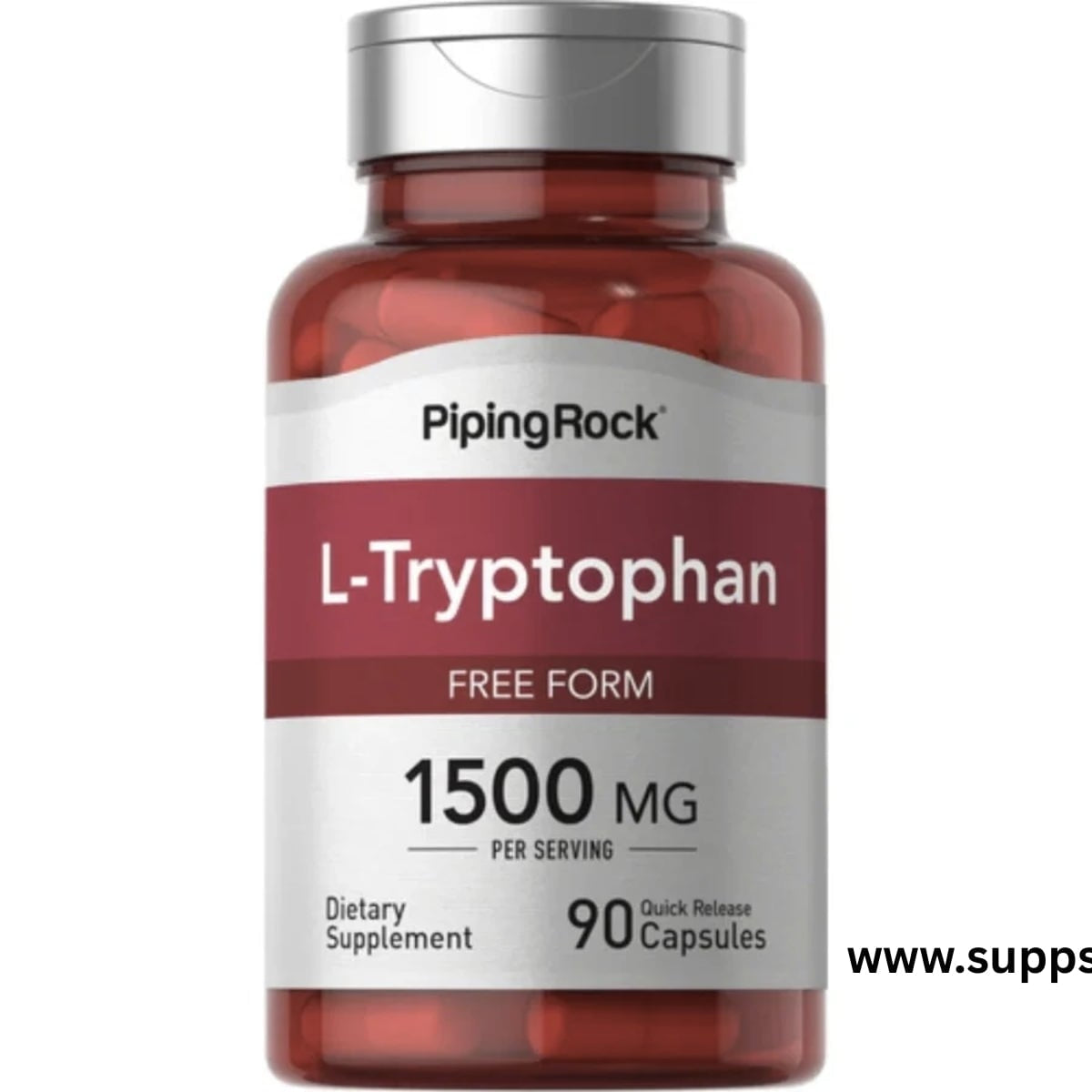 Boost Mood & Sleep Naturally with L-Tryptophan 1500 mg by Piping Rock ...