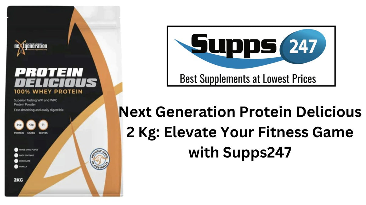 Next Generation Protein Delicious 2 Kg: Elevate Your Fitness Game with ...