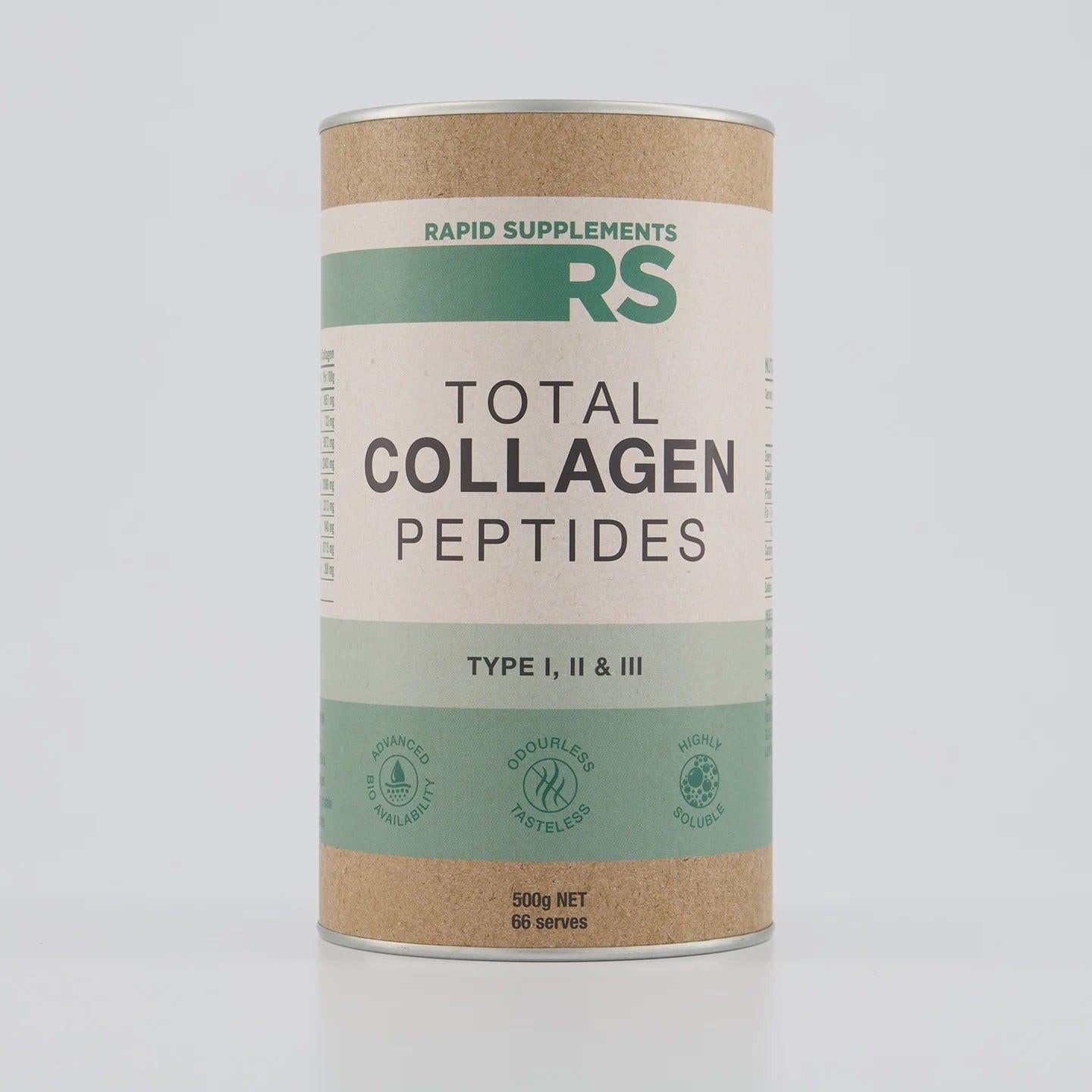 Rapid Total Collagen Peptides – Supps247